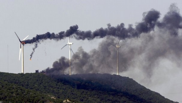 BUSHFIRE RED ALERT: Wind Power Really Is Setting the World on FIRE ...