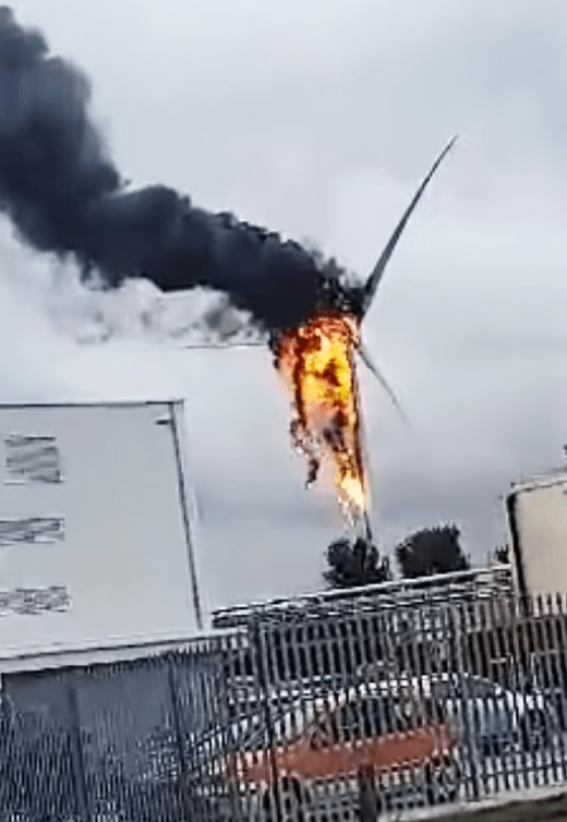 Blaze of Glory: Life-Threatening Wind Turbine Fires Way More Common ...