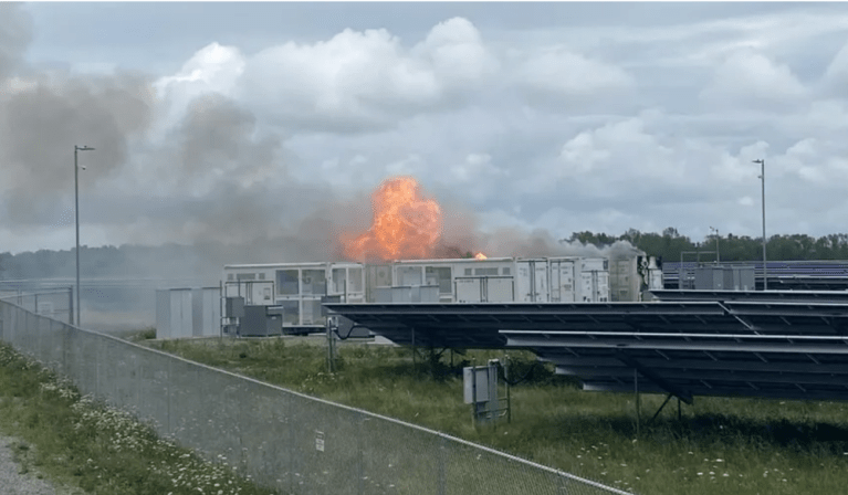 EV Explosion: Lithium Battery Fires Provide New & Exciting Firefighting ...